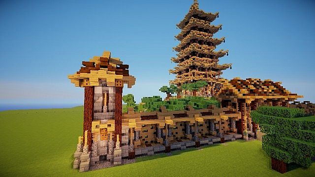 Pagode by Shizenokami - Version of Groggery Minecraft Map