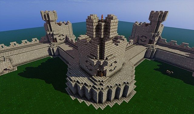 Castle Bits and Pieces: Gatehouse, Walls, Towers and More Minecraft Map