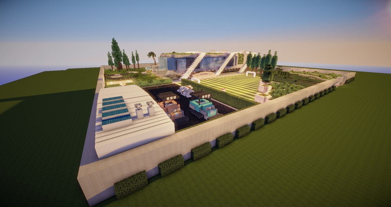 Badass house Minecraft Map