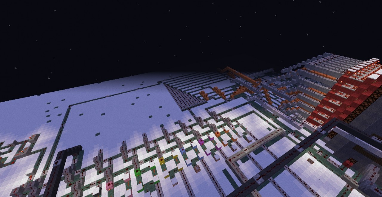 Redstone Computer (Kind of) Minecraft Map