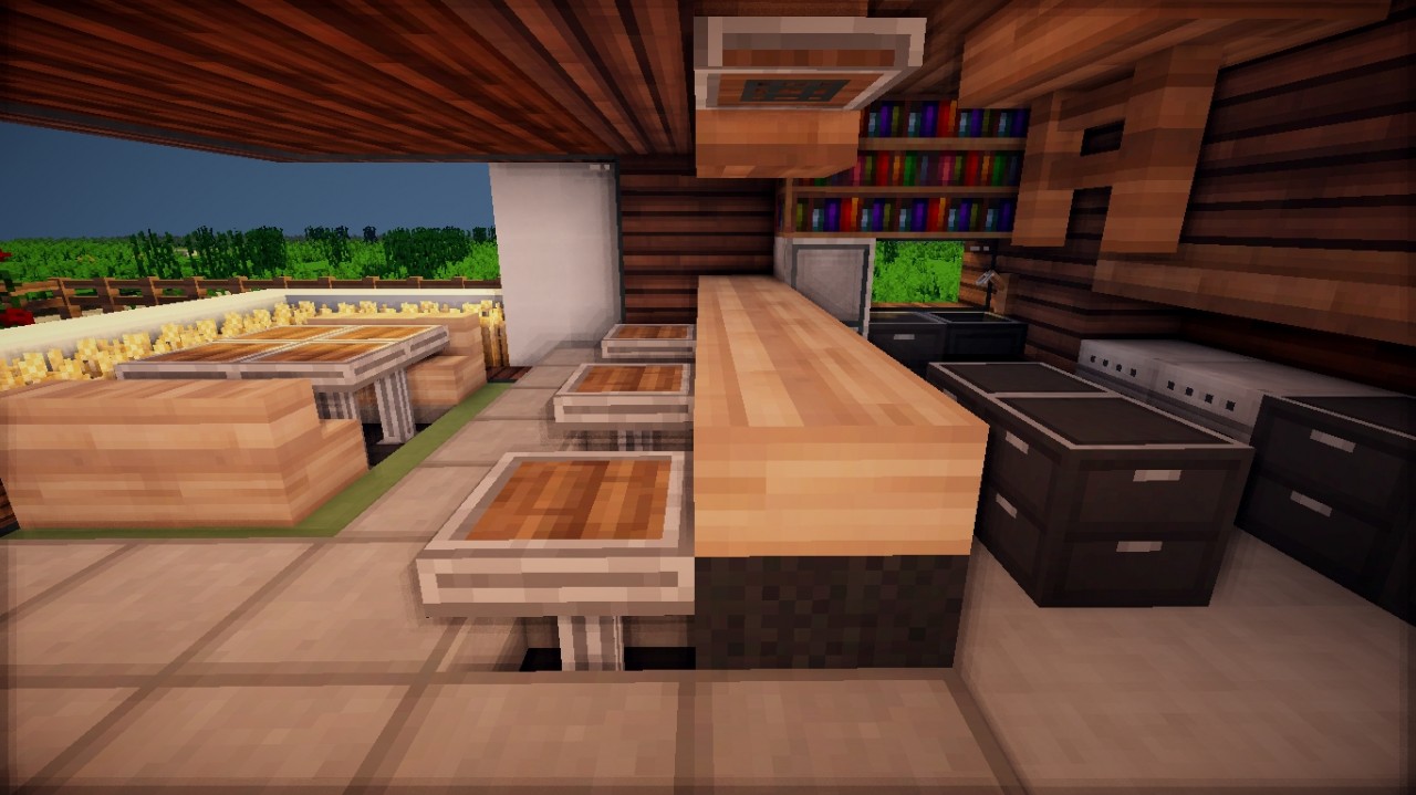 WHEAT | SUBURBAN HOUSE Minecraft Map