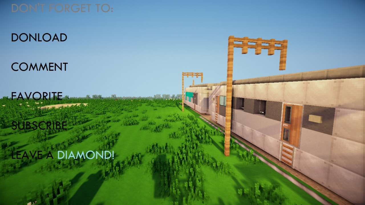 SUSPENSION | MAGLEV RAIL TRAIN Minecraft Map