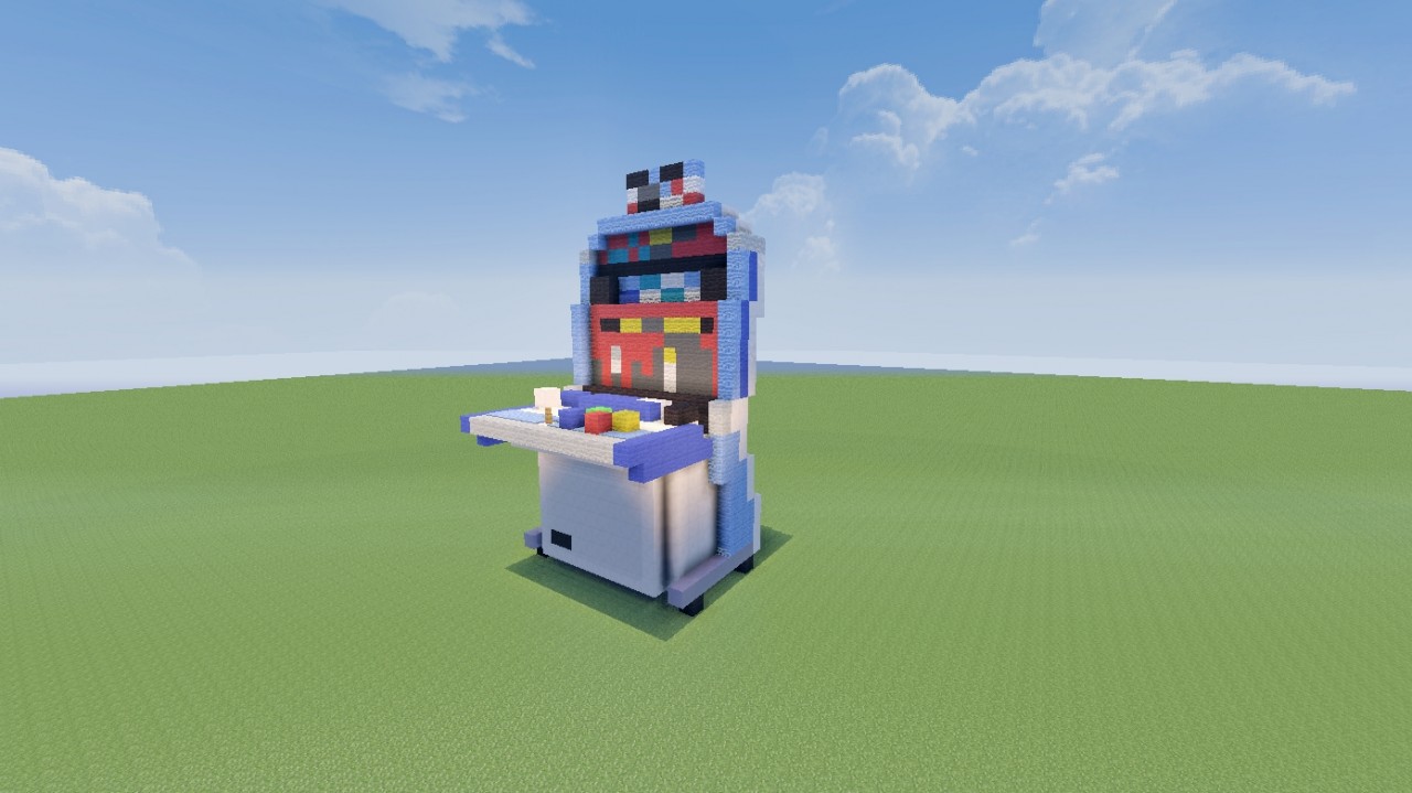 Some arcade machines Minecraft Map