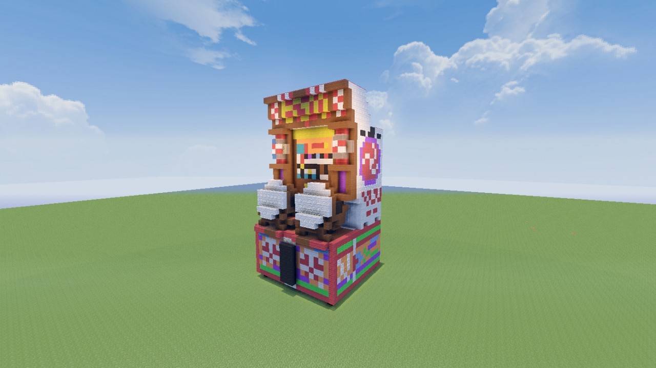 Some arcade machines Minecraft Map