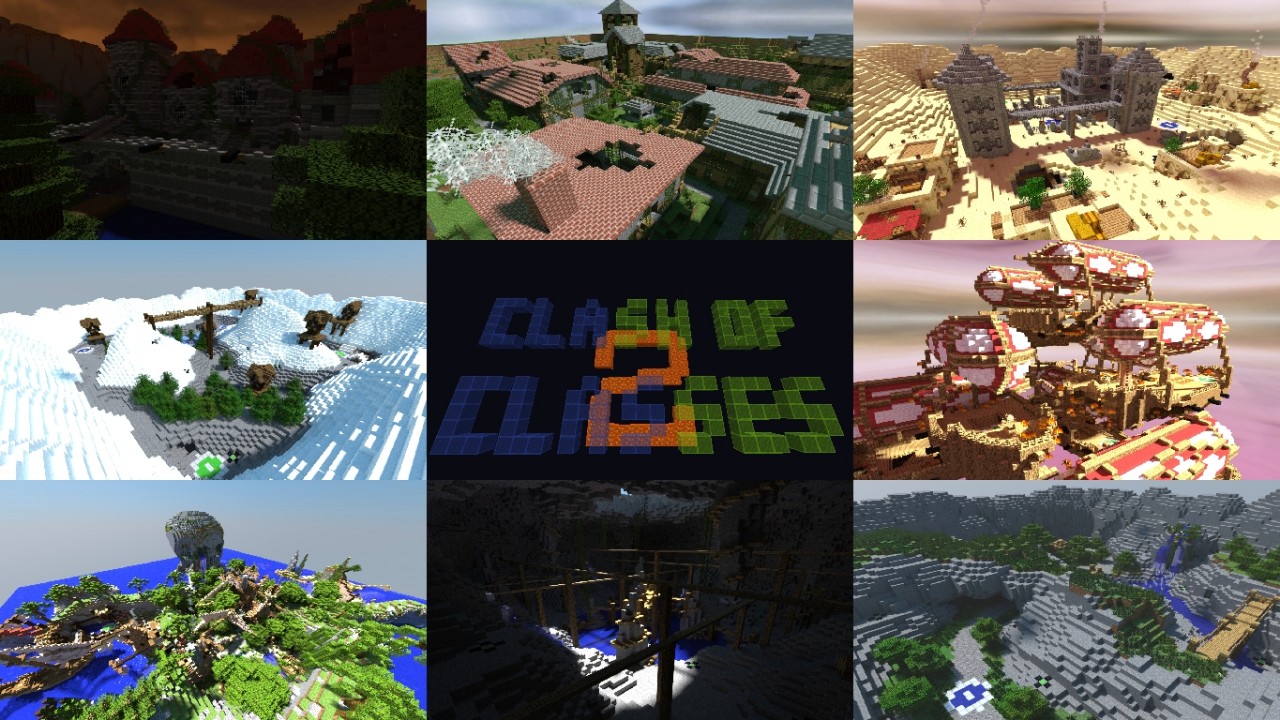 Clash of Classes 2 Minecraft Map