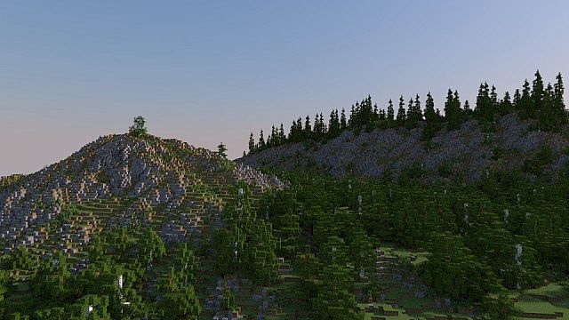 Test Terrain Maps Pack 1 Minecraft Map