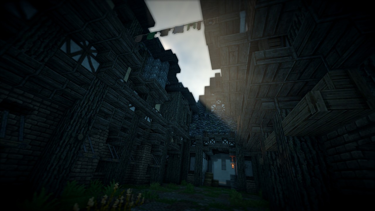 Prancing Pony Tavern & Bree Surrounding Minecraft Map