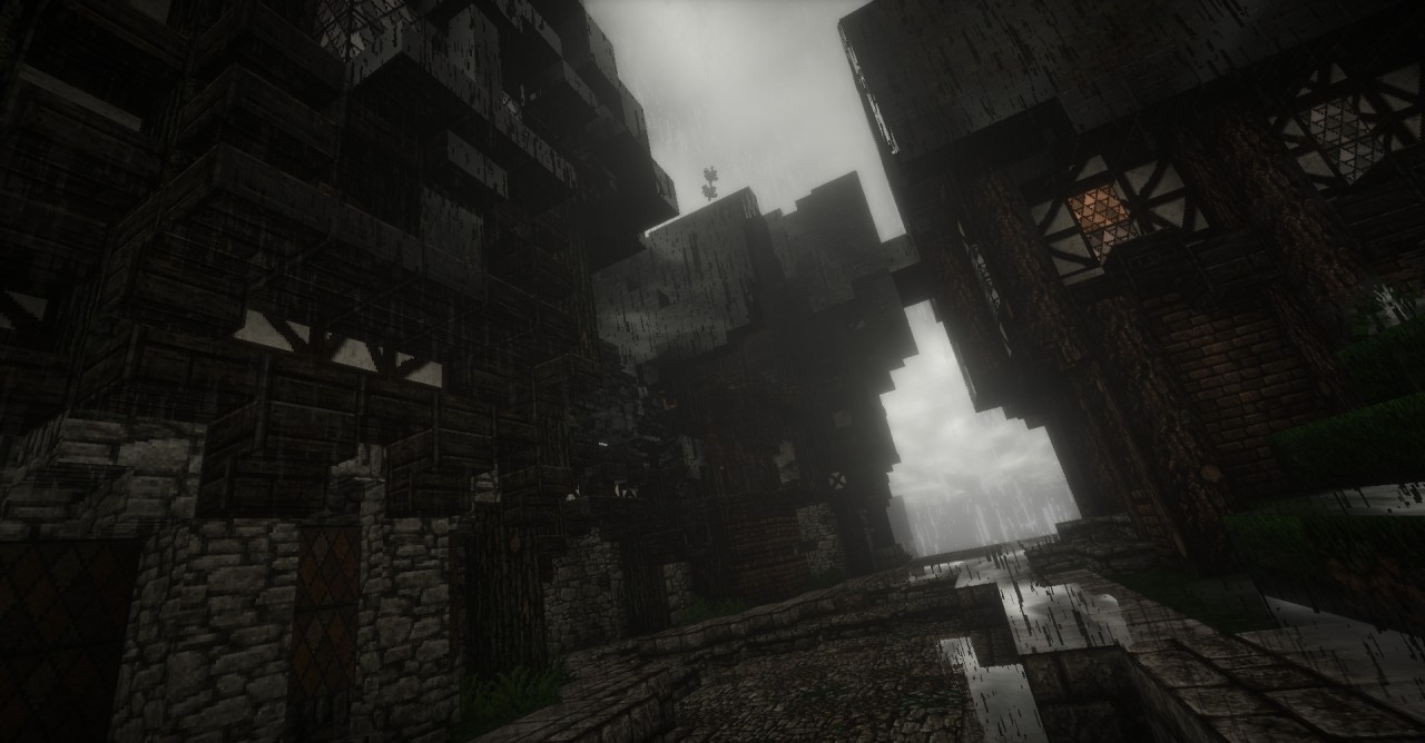 Prancing Pony Tavern & Bree Surrounding Minecraft Map