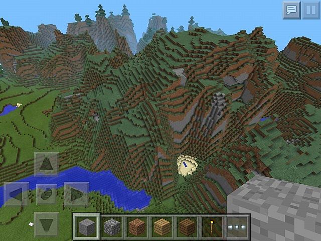 Best pocket edition seed EVER Minecraft Map