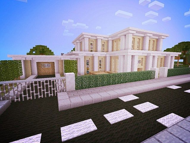 Modern House (Classic House) Minecraft Map