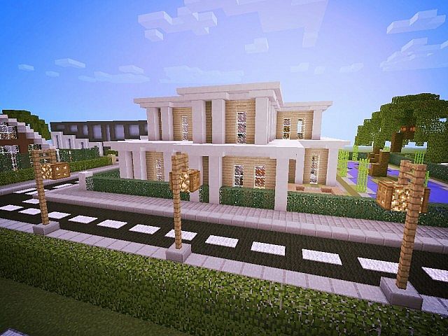 Modern House (Classic House) Minecraft Map