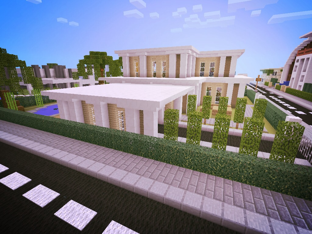 Modern House (Classic House) Minecraft Map