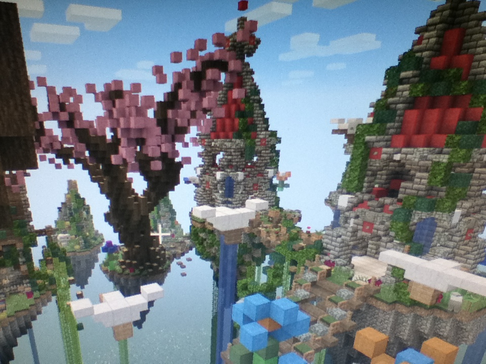 Floating islands Minecraft Map