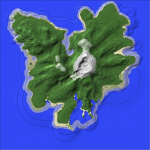 island Minecraft Map