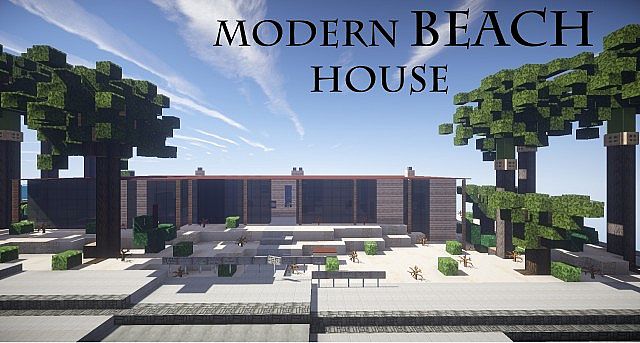 Modern Beach House | WoK Minecraft Map