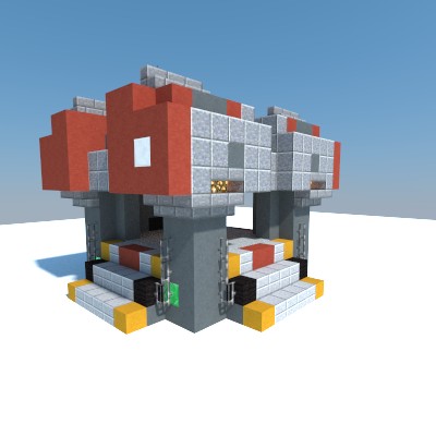 StarCraft 2 Factory Terran Minecraft Map