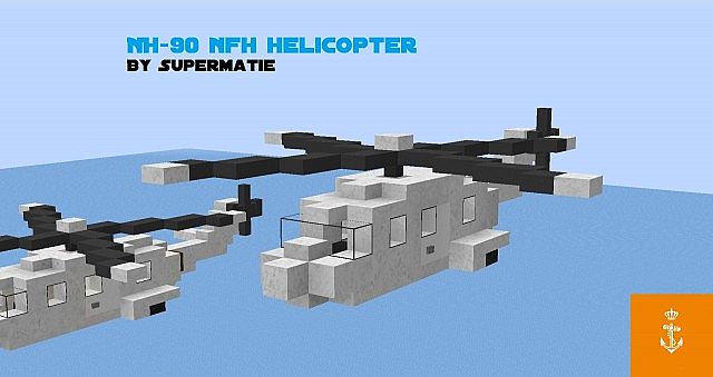NH-90 NatoFrigateHelicopter +DOWNLOAD Minecraft Map