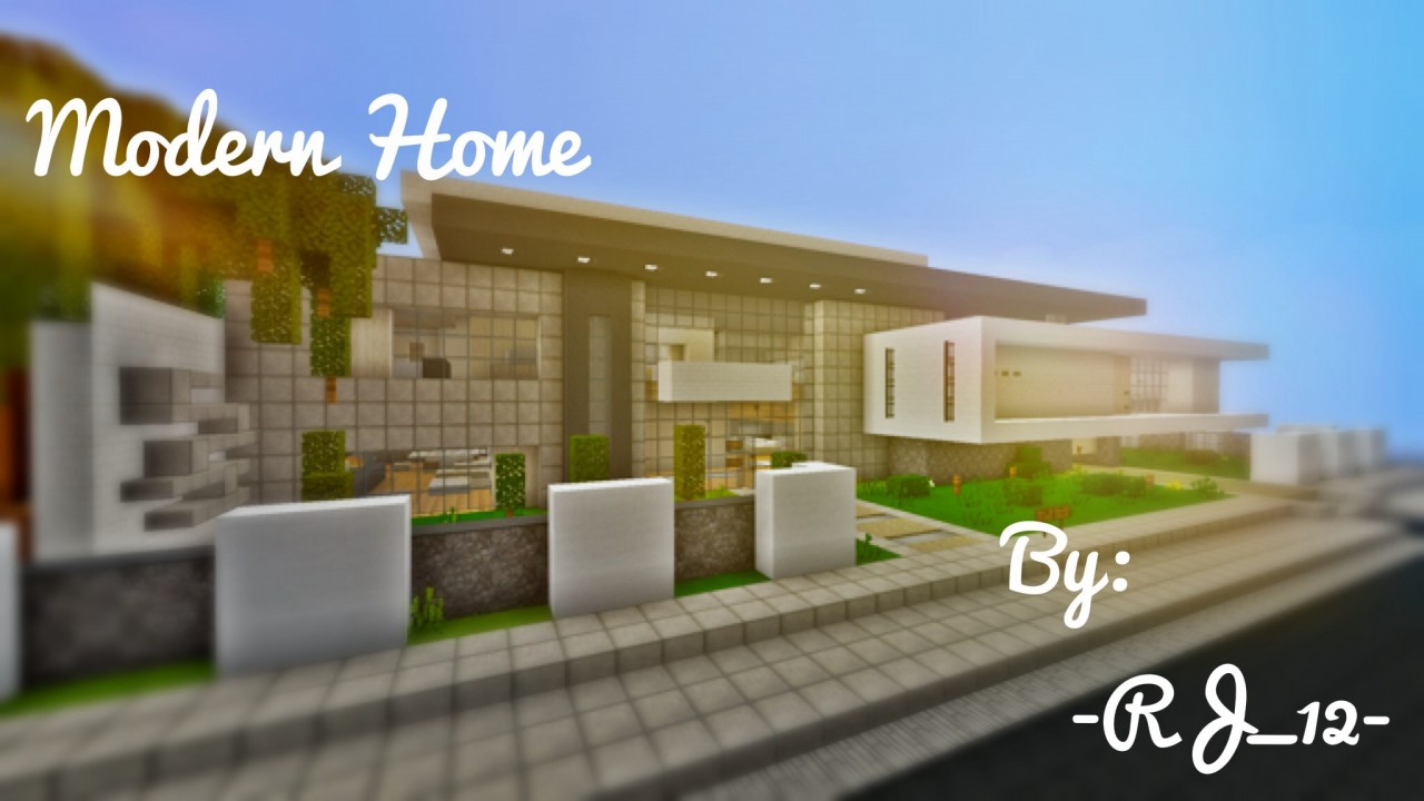 "Urban" -A Modern Home Minecraft Map