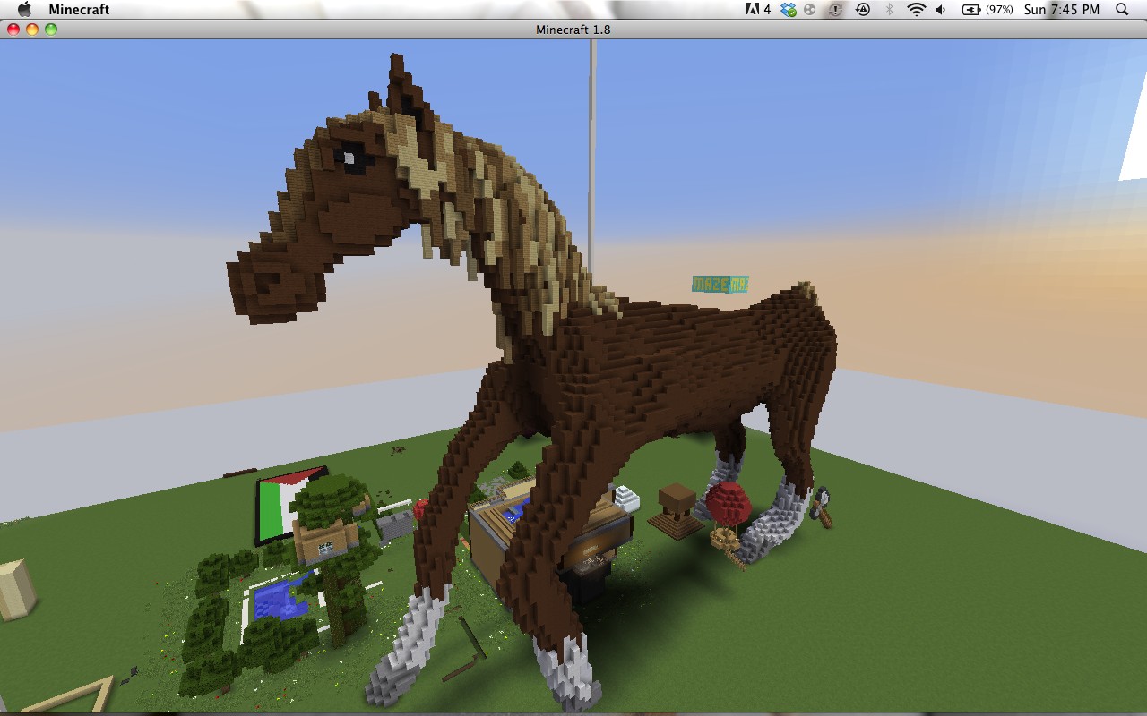 Horse Minecraft Map