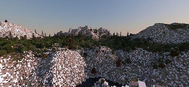 Lendama, a Skyrim inspired survival map Minecraft Map