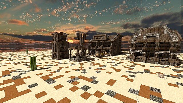 Little Wild West Town Minecraft Map