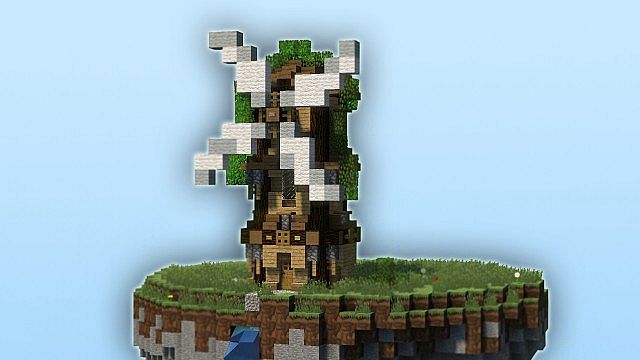 Medieval Windmill (build #2) Minecraft Map