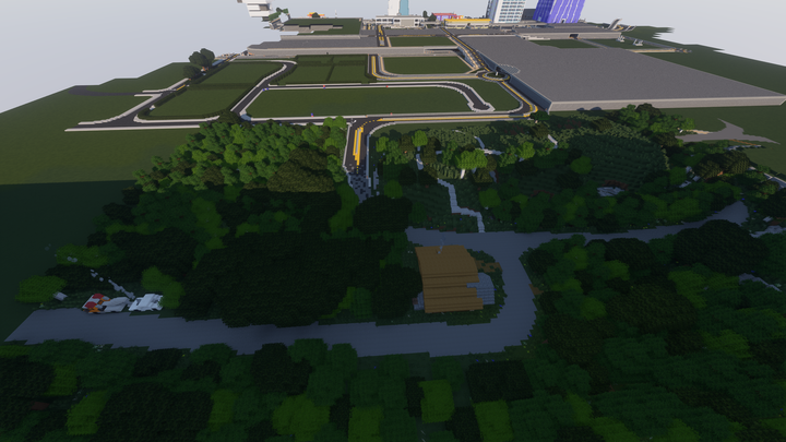 Realistic modern city Minecraft Map