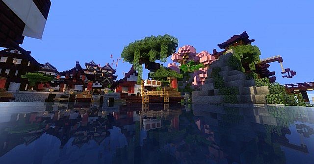 Japanese City [150 sub special][Schematic] Minecraft Map