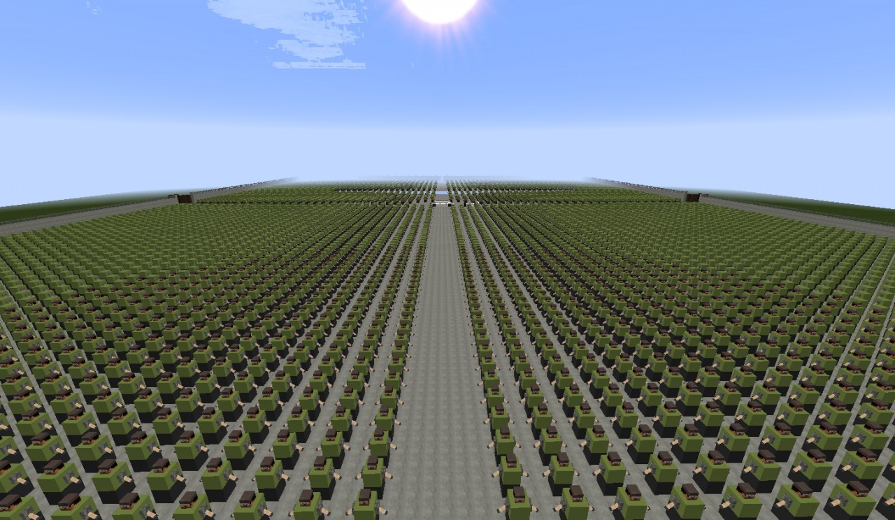 Place for Speeches, Military Minecraft Map