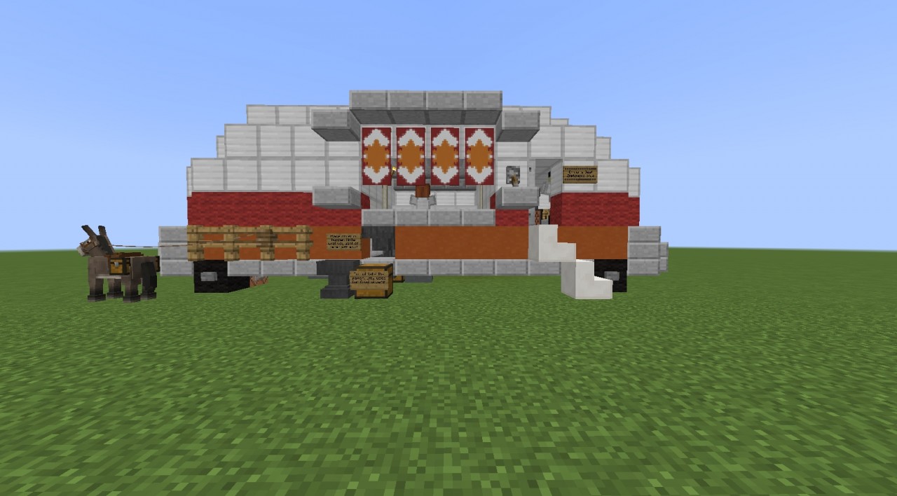 Food Truck (Includes food) Minecraft Map