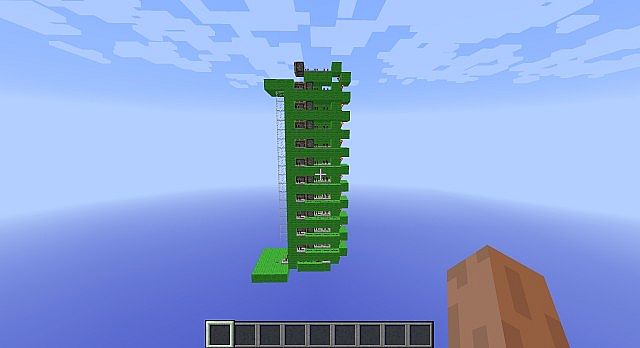 SUPER COMPACT AND FAST PISTON ELEVATOR Minecraft Map