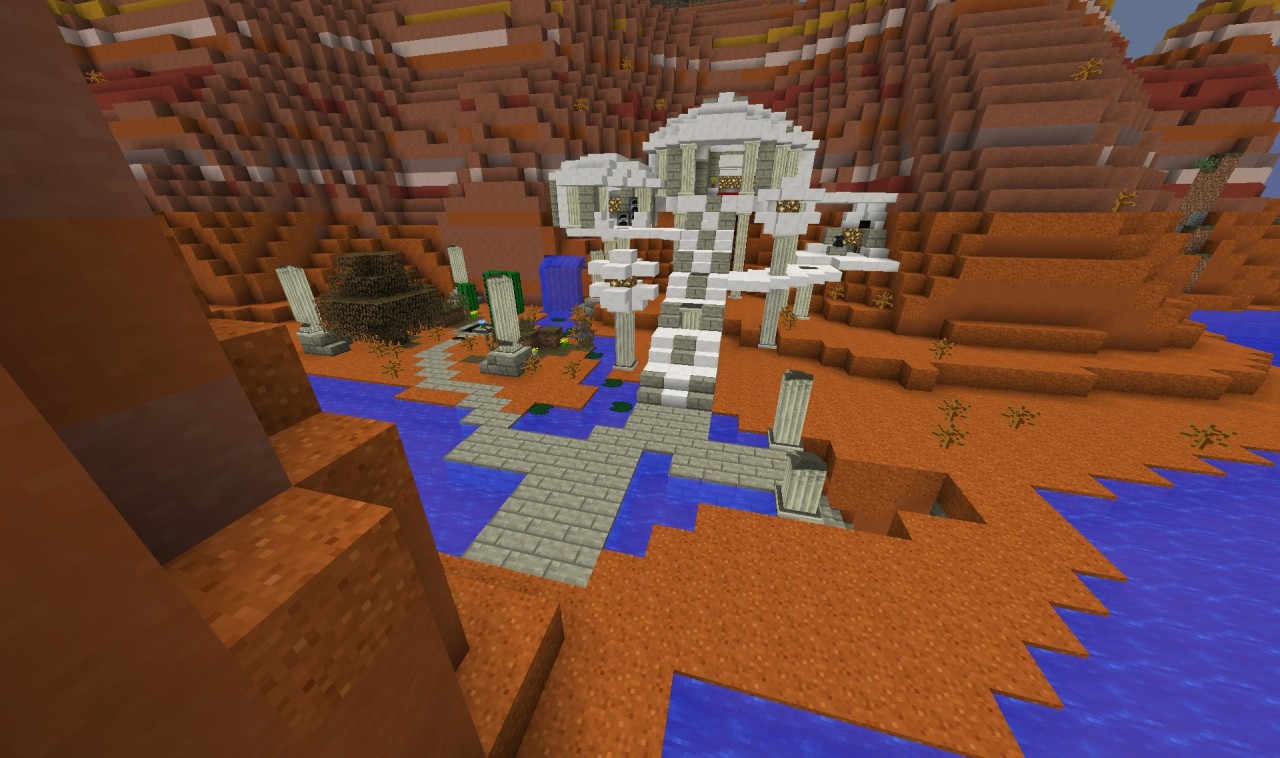 Pixelmon-Mesa map Minecraft Map