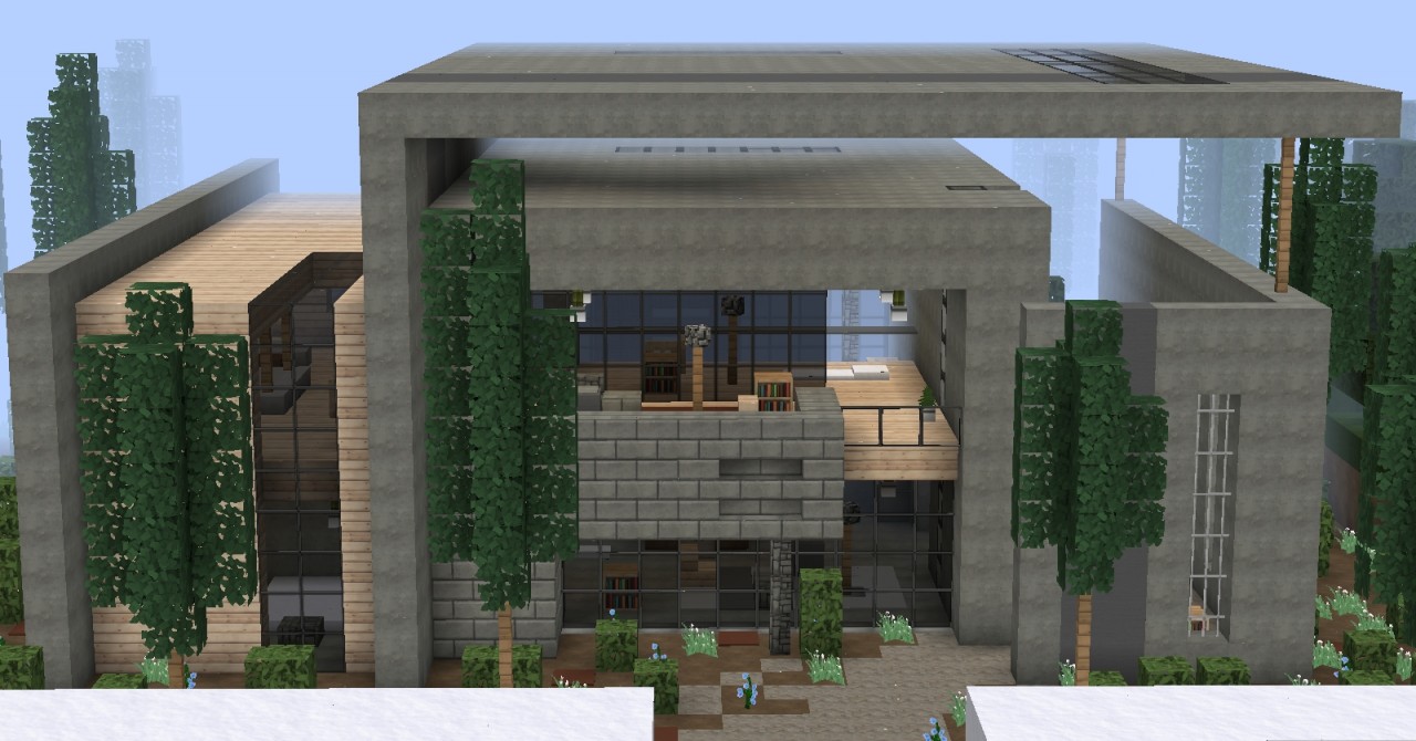 Concrete :: Concept House Minecraft Map