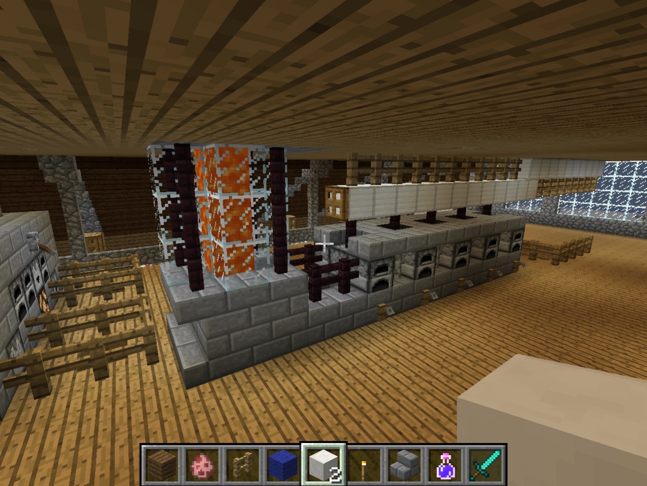 Wild west goes industrial. Minecraft Map