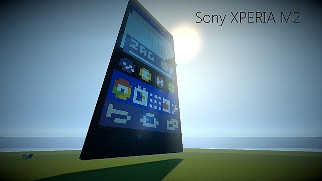 Sony XPERIA M2 - in Minecraft! Minecraft Map