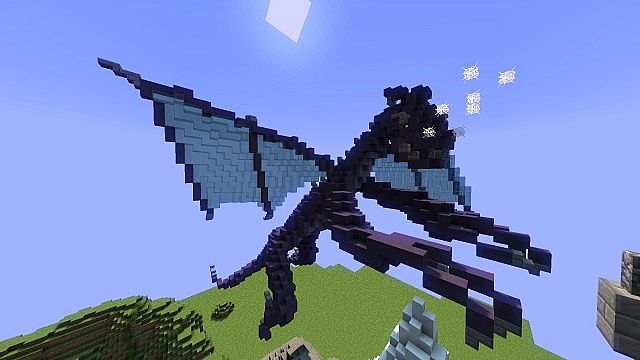 My first dragon! (Small Fantasy Dragon) Minecraft Map