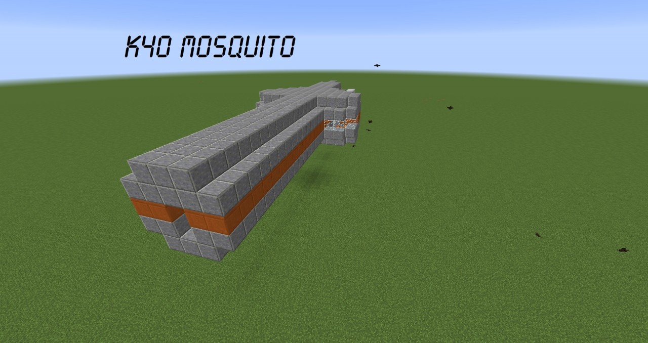 K-40 Mosquito boarding craft Minecraft Map