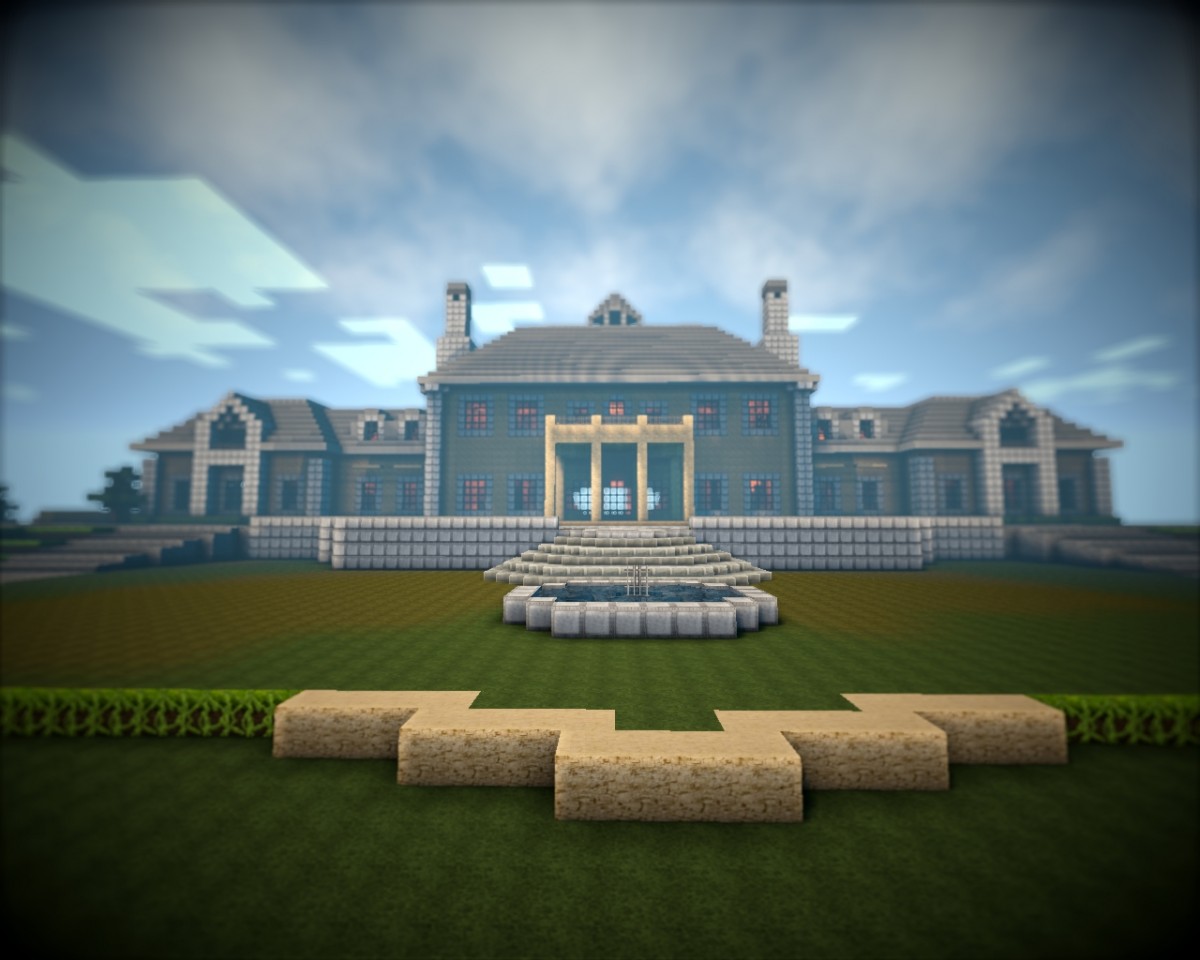 Beautiful Mansion Minecraft Map