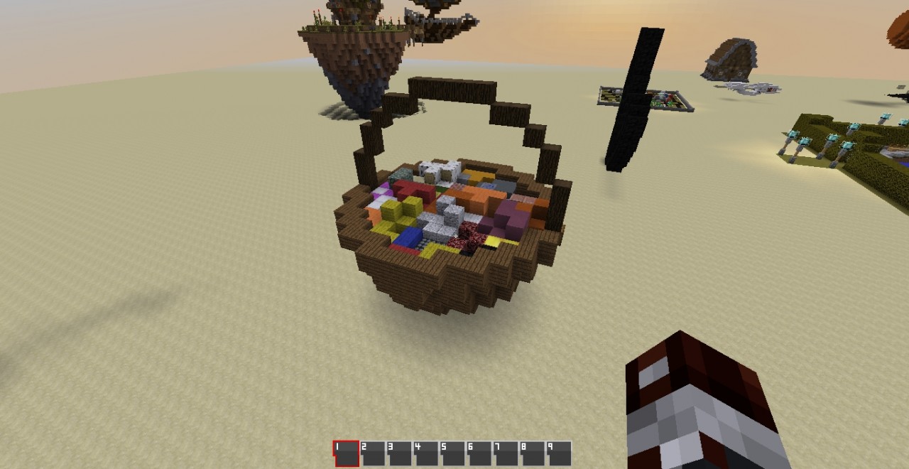 Halloween Build #3: Bowl of Candy Minecraft Map
