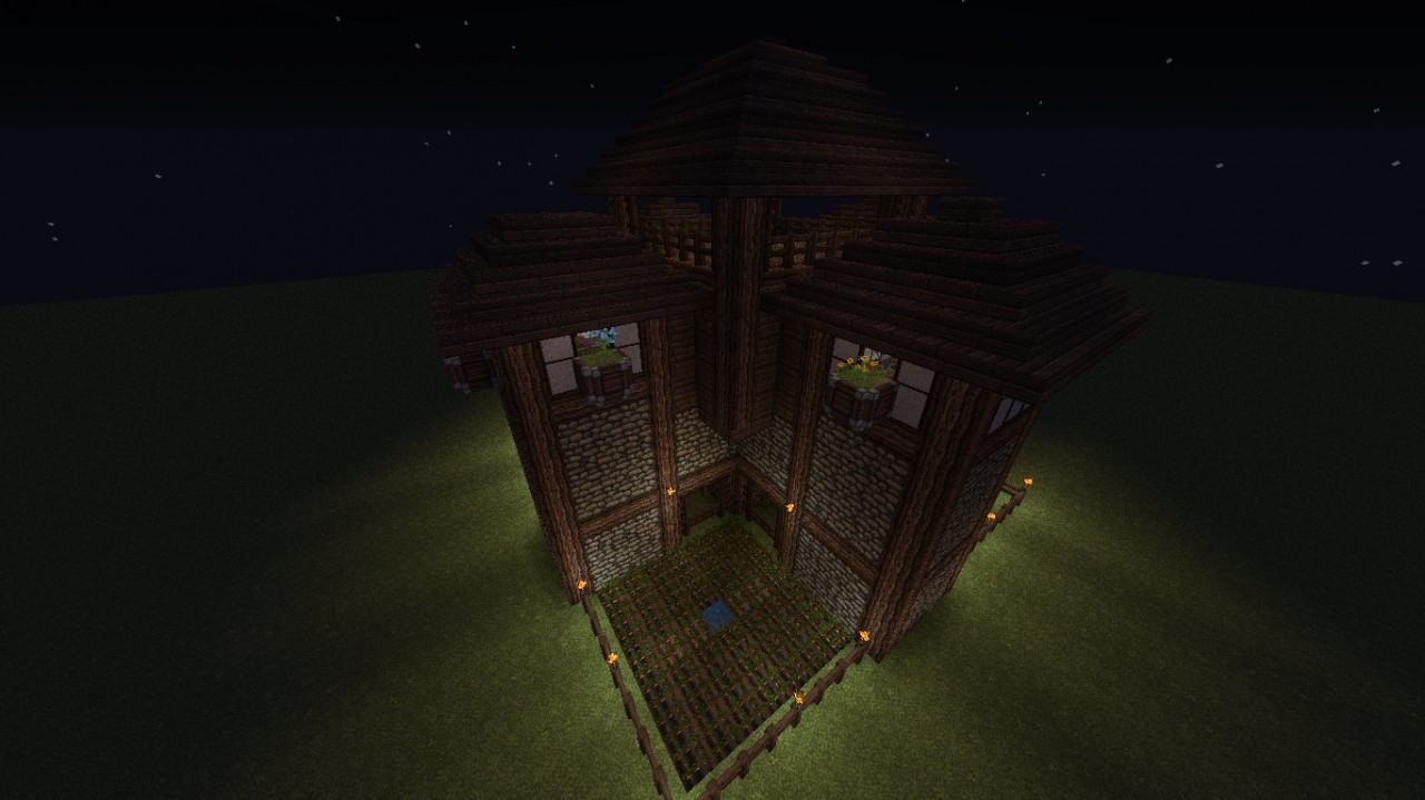 Medieval inspired Tower/Farm House Minecraft Map