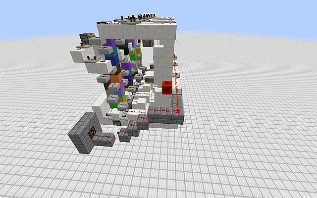 Minecraft Stackable Colour Combonation Lock 1.8 Minecraft Map