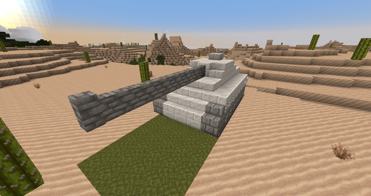 German Panzer V "panther" Minecraft Map