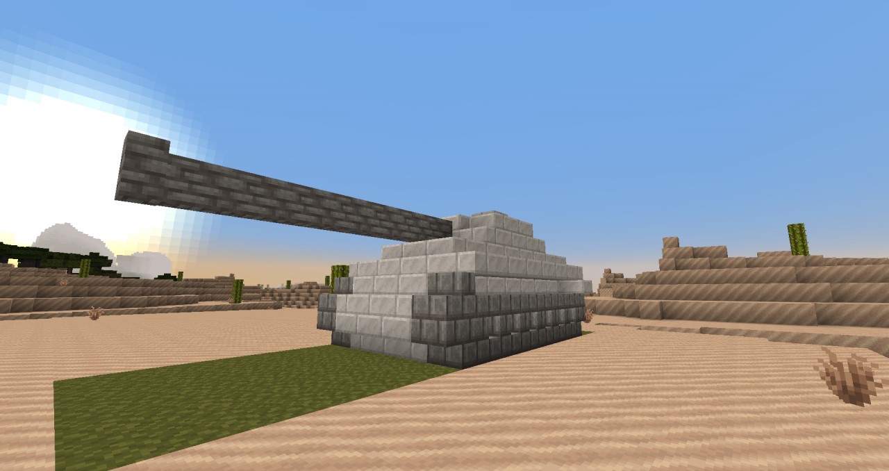 German Panzer V "panther" Minecraft Map