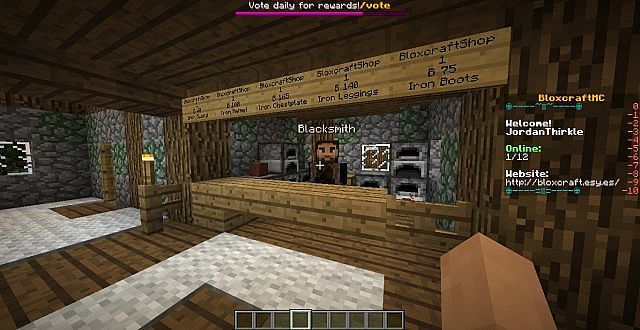 Bloxcraft - Towny - SkyWars - Survival Games - BlockParty - MiniGames ...