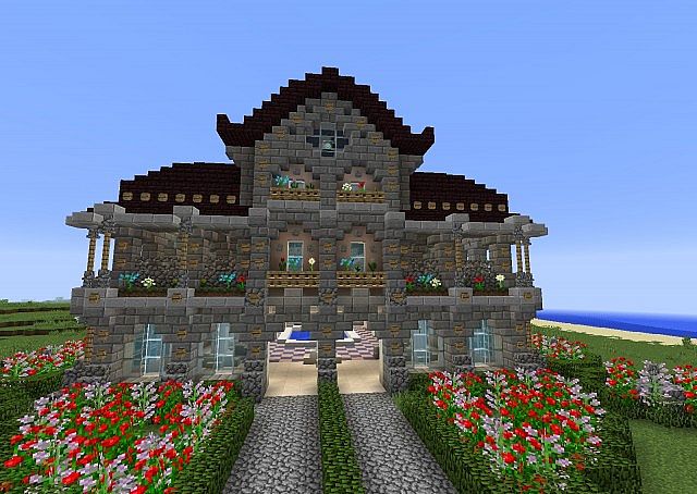 Elit medieval Bathhouse Minecraft Map