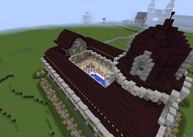 Elit medieval Bathhouse Minecraft Map