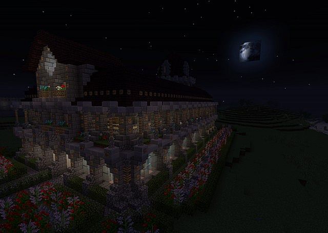 Elit medieval Bathhouse Minecraft Map