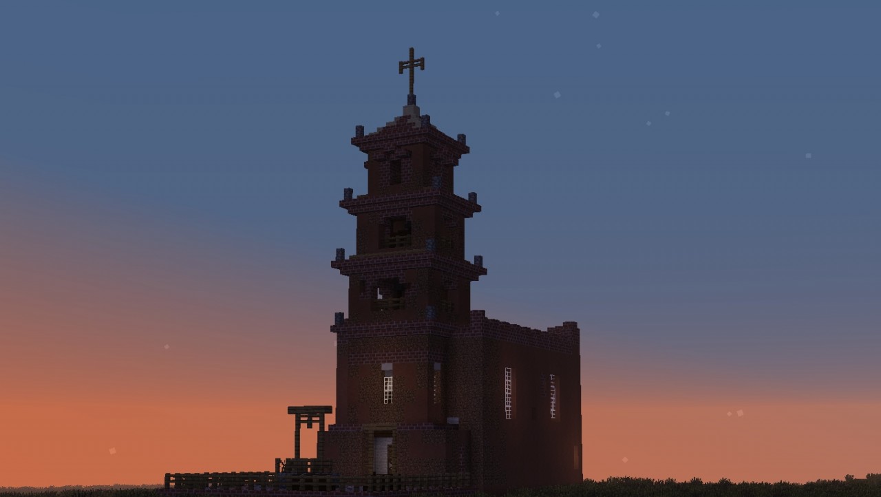 Mission San Miguel, Santa Fe, New Mexico, Minecraft Map