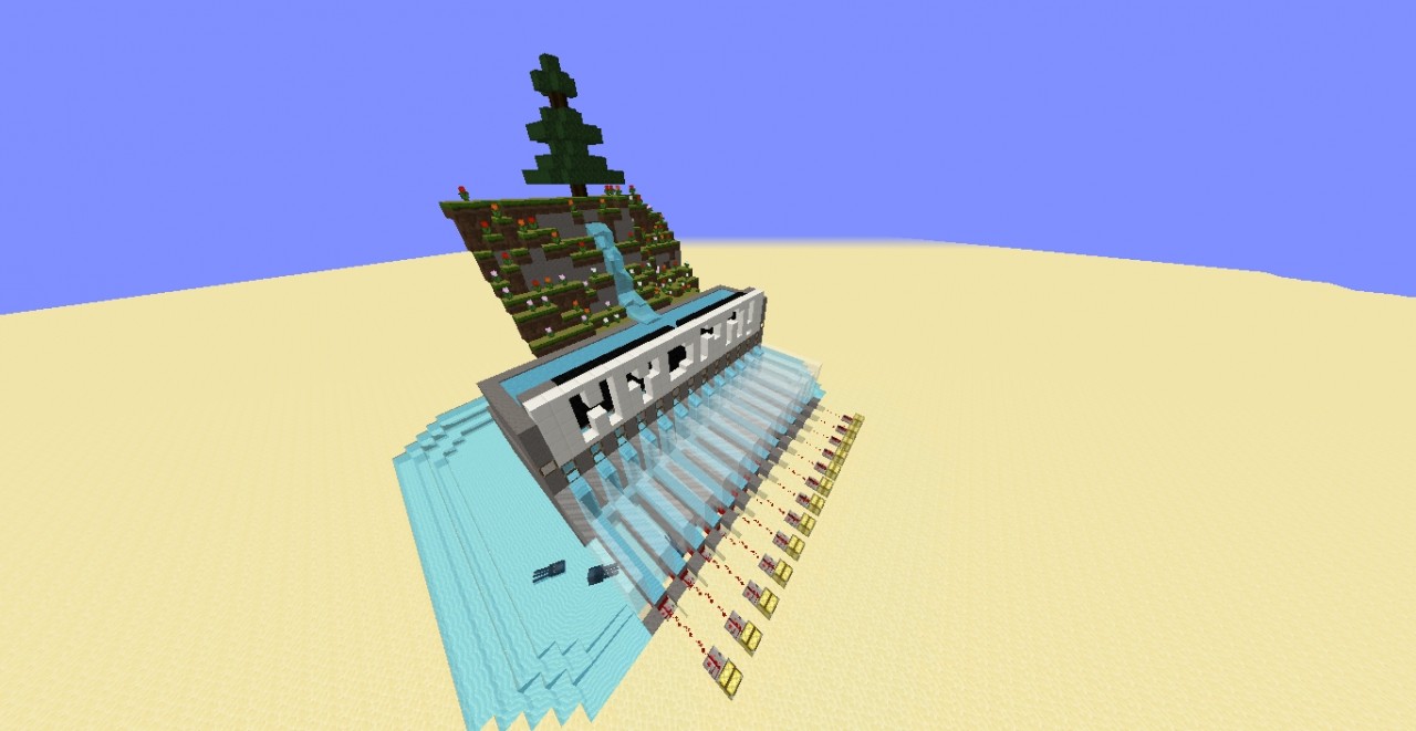 Hydro Plant Minecraft Map