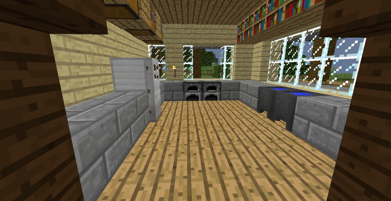 Wooden Home Minecraft Map